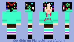 Vanellope Von Shweetz Minecraft Skin