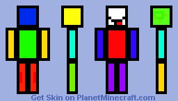 Derpy Cube Minecraft Skin