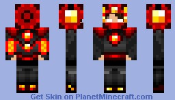 :Lore: Redstone Assassin Minecraft Skin