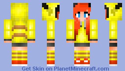 *Sweet* Pikachu Minecraft Skin