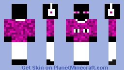 Enderman like purple Minecraft Skin