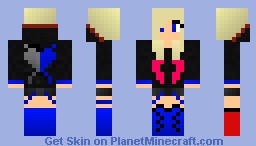 Girl Moderator Minecraft Skin