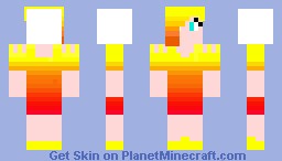 Bright Girl Minecraft Skin