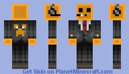 DJ Slime In A Suit Minecraft Skin