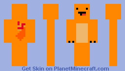 Derpy Charmander Minecraft Skin
