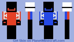 The double skin Minecraft Skin