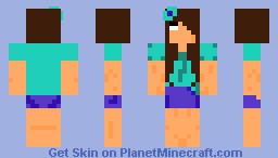 Steve's Girlfriend Minecraft Skin