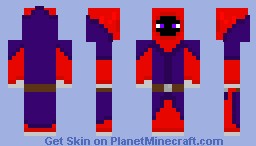 DreadBringer Sorcerer - Red Minecraft Skin
