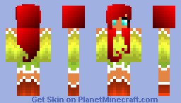 Hula girl Minecraft Skin