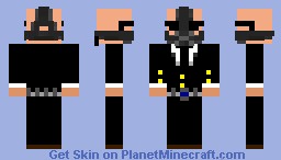 Bane In a Suit and Shade's Minecraft Skin