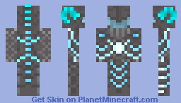 Cyber Demon Minecraft Skin