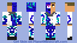 Fishman hybrid Minecraft Skin