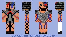 Redstone Human Machine Minecraft Skin