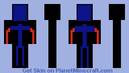 Stick man Minecraft Skin