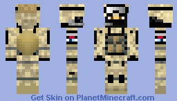 Air Force Para rescue(Para Jumper) Minecraft Skin