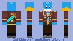 Mudkip HD Adventurer Skin Minecraft Skin