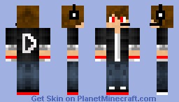 Motorcycle Teen Minecraft Skin