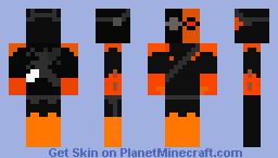 Deathstroke INJUSTICE Minecraft Skin