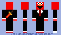 Elmo Minecraft Skin