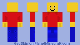 LEGO man Minecraft Skin