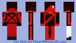 Red Minecraft Skin