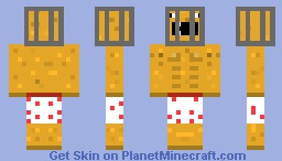 Caged monster Minecraft Skin
