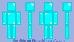 Diamond dude Minecraft Skin