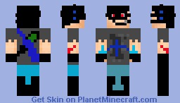 Possessed Sci-Fi Commander Minecraft Skin