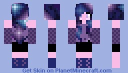 Alien Girl Minecraft Skin