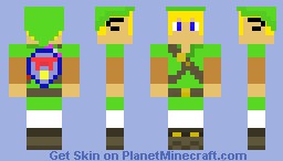 Young Link Minecraft Skin