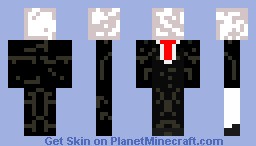 Slender Man Minecraft Skin