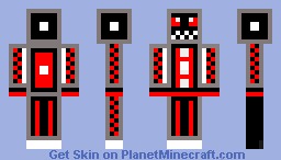 that weird robot Minecraft Skin