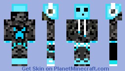 Light Blue Slime Minecraft Skin