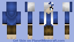 Jack Frost Girl (my usual skin) Minecraft Skin