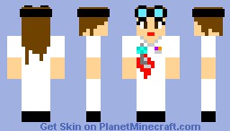 Female Scientist LL Minecraft Skin