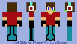 Minecraft: Future Guy With Head Phones Minecraft Skin