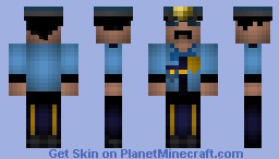 Police Man Minecraft Skin