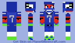 Seahawk Tiger Minecraft Skin