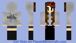 Dark princess Minecraft Skin
