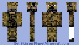 Desert Soldier Minecraft Skin