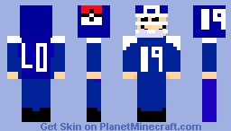 football player Minecraft Skin