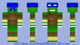 Leonardo (TMNT) Minecraft Skin