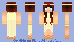 Sun Goddess Minecraft Skin