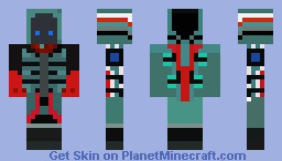 Vauban Warframe Skin Minecraft Skin