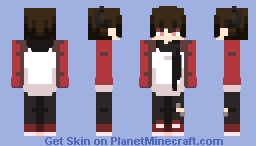 Ryouko076 - Red Flannel Minecraft Skin