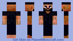 Black Navy - Crewman Minecraft Skin