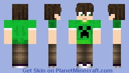 Creeper Formats Minecraft Skin