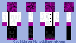 pixelated scientist Minecraft Skin