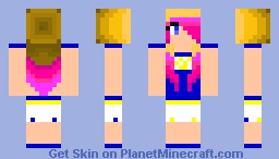 Cheerleader Minecraft Skin