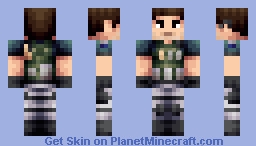 Chris redfield Resident evil: 6 Minecraft Skin